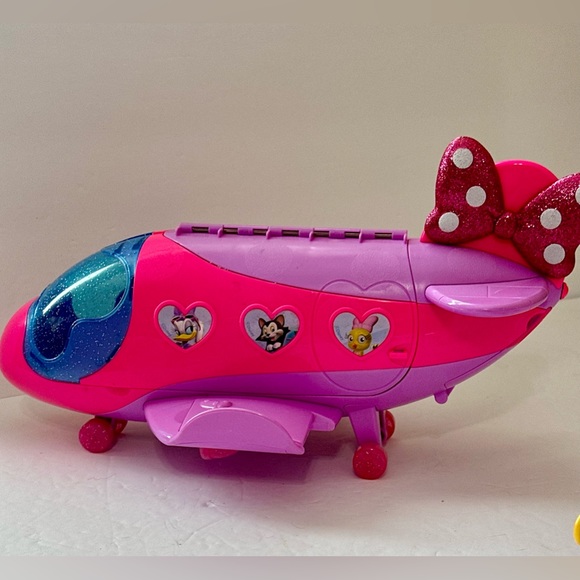 Disney | Toys | Disney Junior Minnie Mouse Bowliner Jet Playset | Poshmark